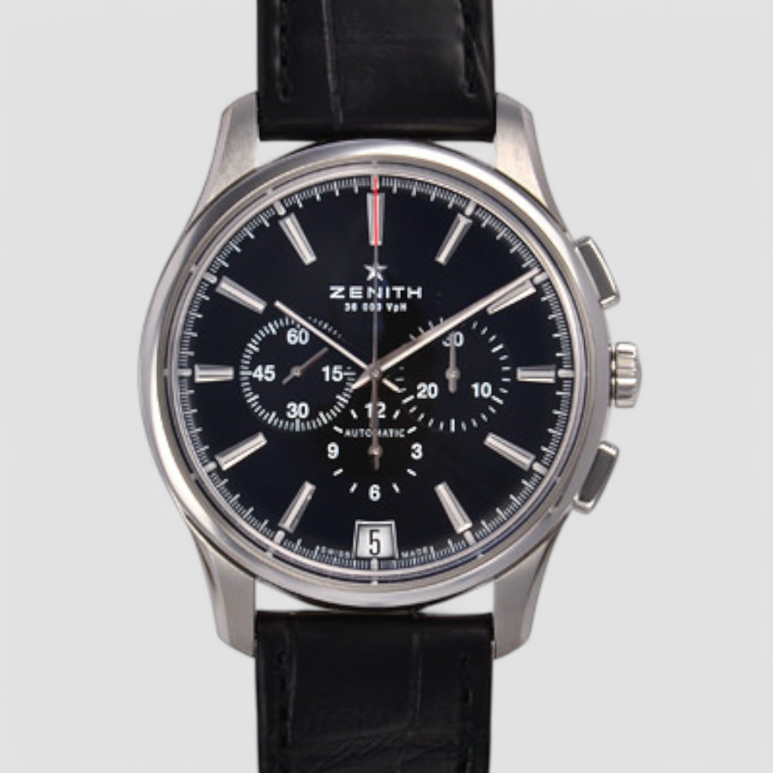 Zenith Captain Chronograph SS / Black Dial 03.2110.400/22.C493