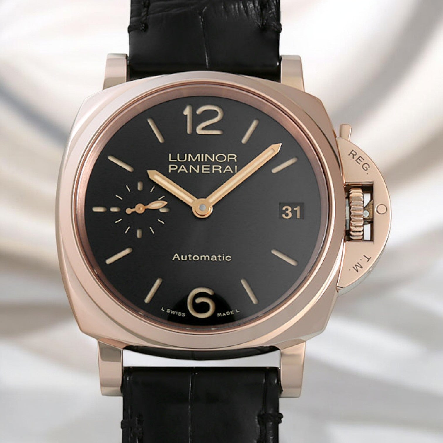 Panerai Luminor Due PAM 00908 Red gold Very good