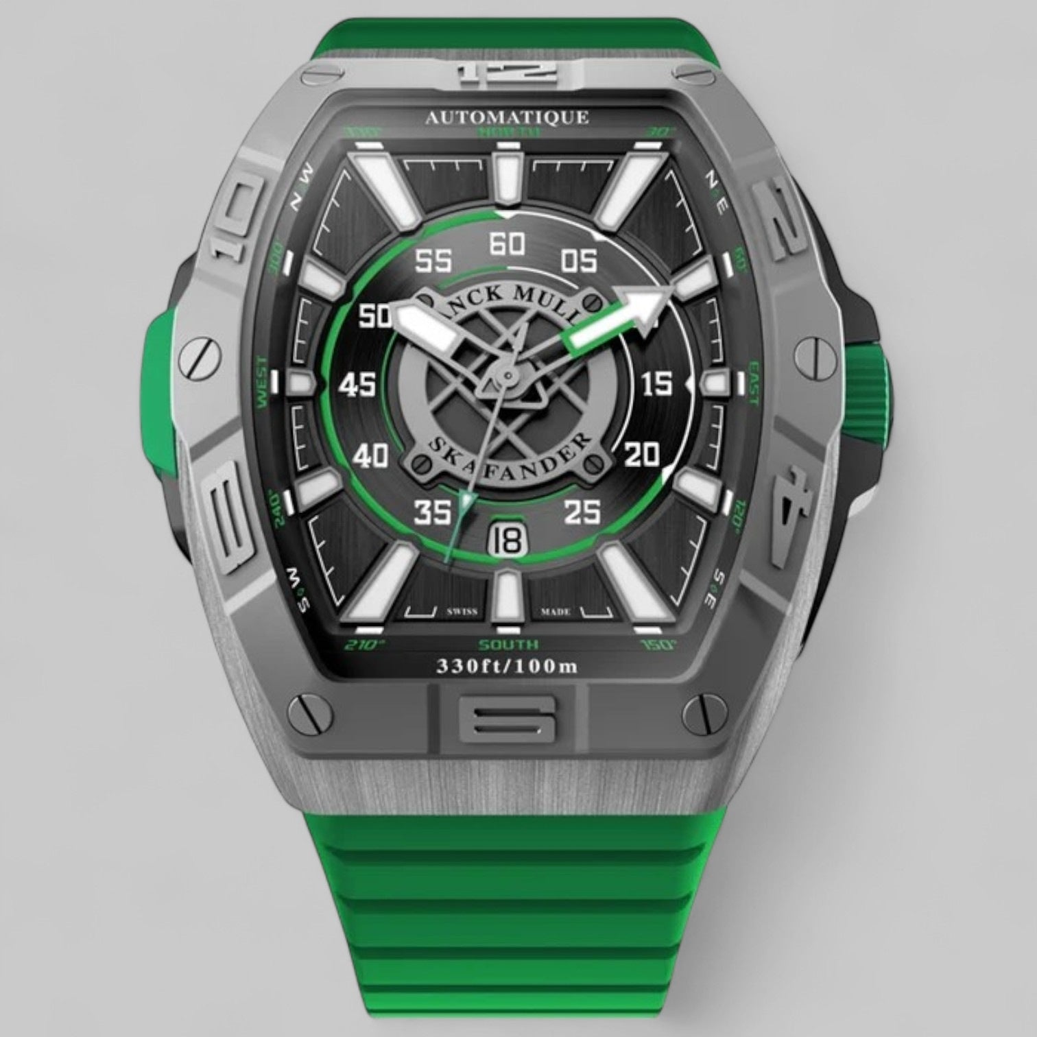 Franck Muller Skafander Green titanium