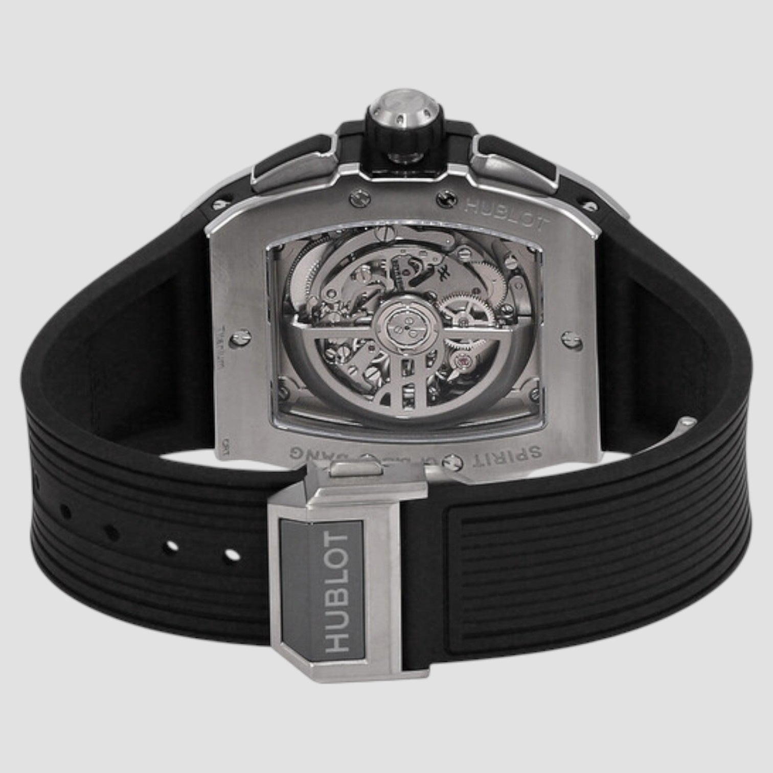 Hublot Spirit Of Big Bang Chronograph Automatic Silver Dial Men's Watch 642.NM.0170.LR