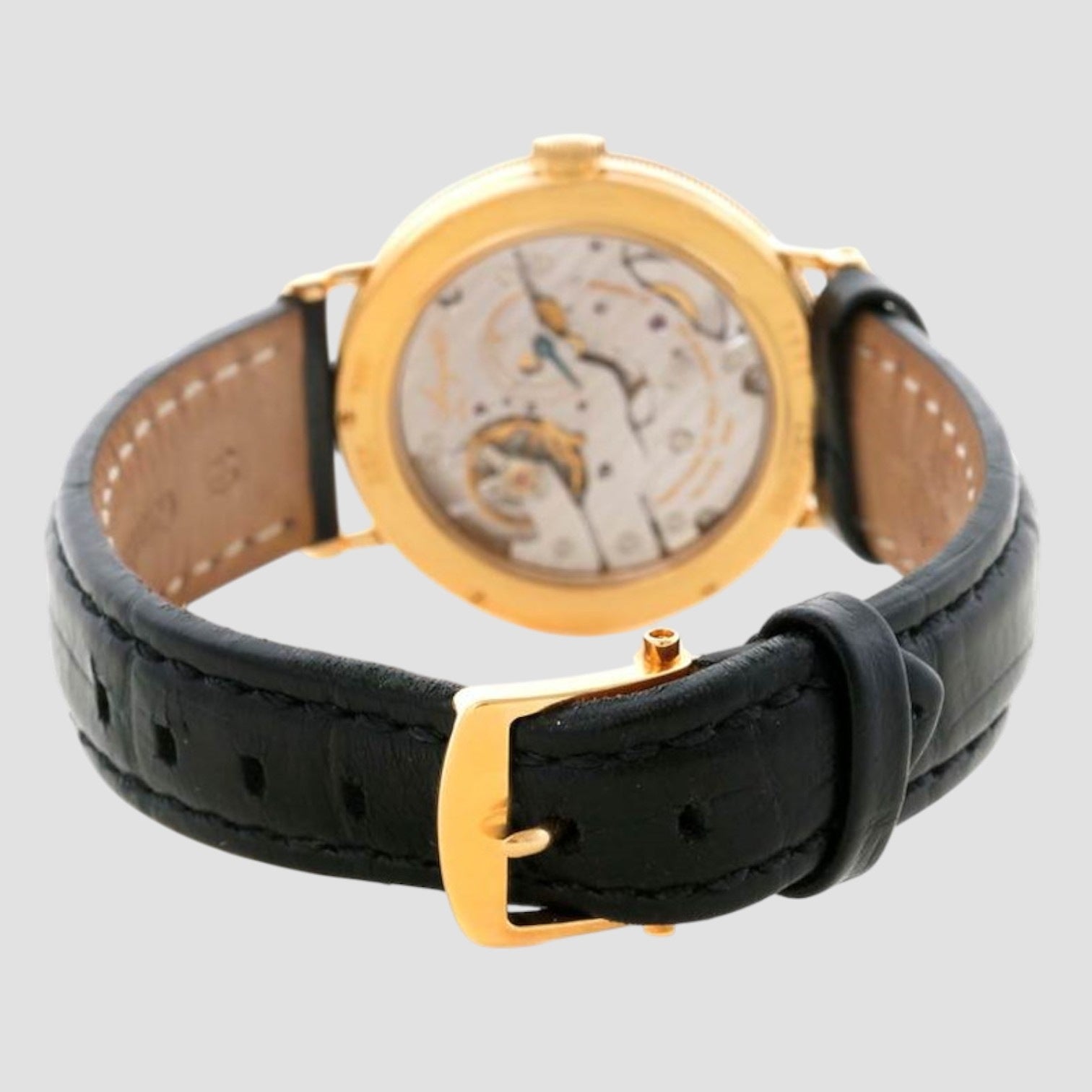 Breguet Classique 18K Yellow Gold Mechanical Mens Watch 5907ba/12/984