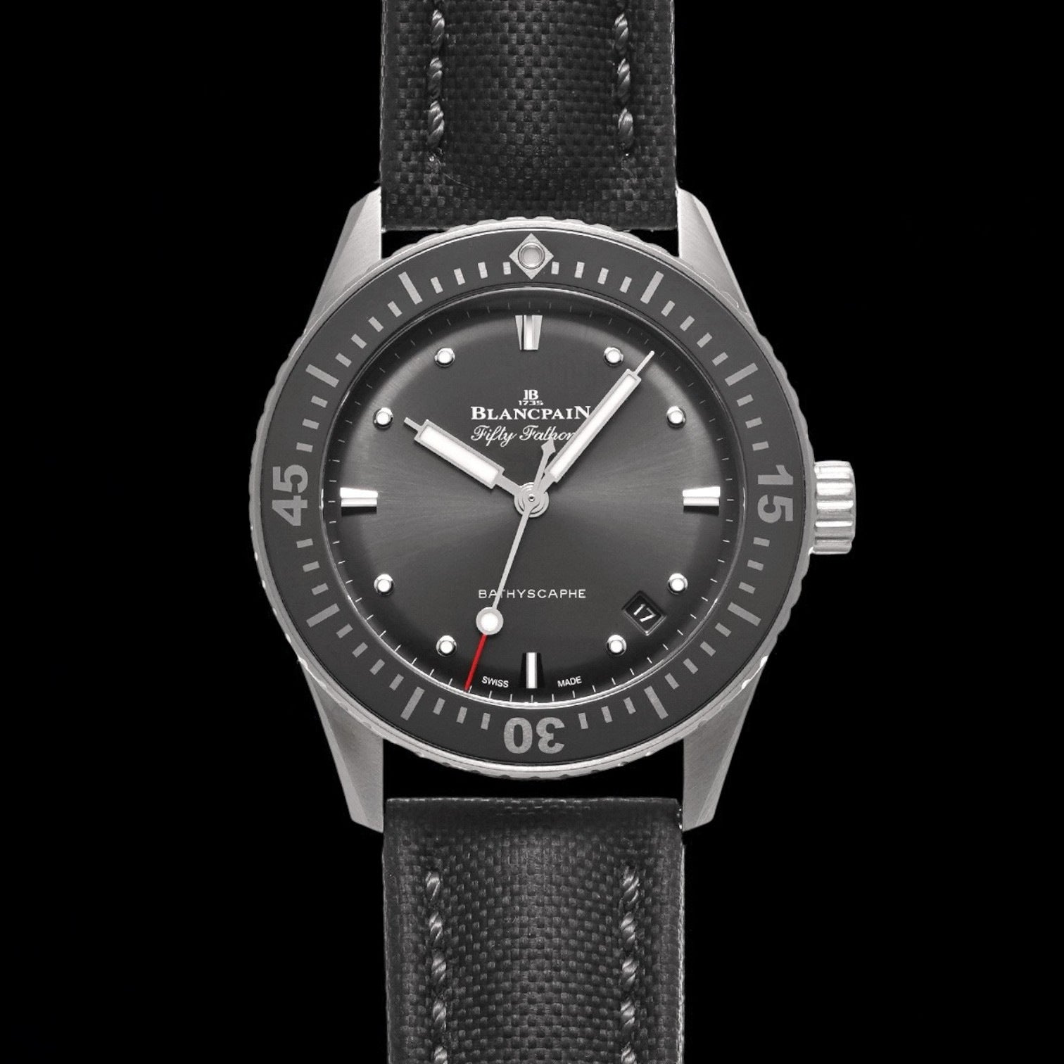 Blancpain Fifty Fathoms Bathyscaphe 38MM 5100B-1110-B52A