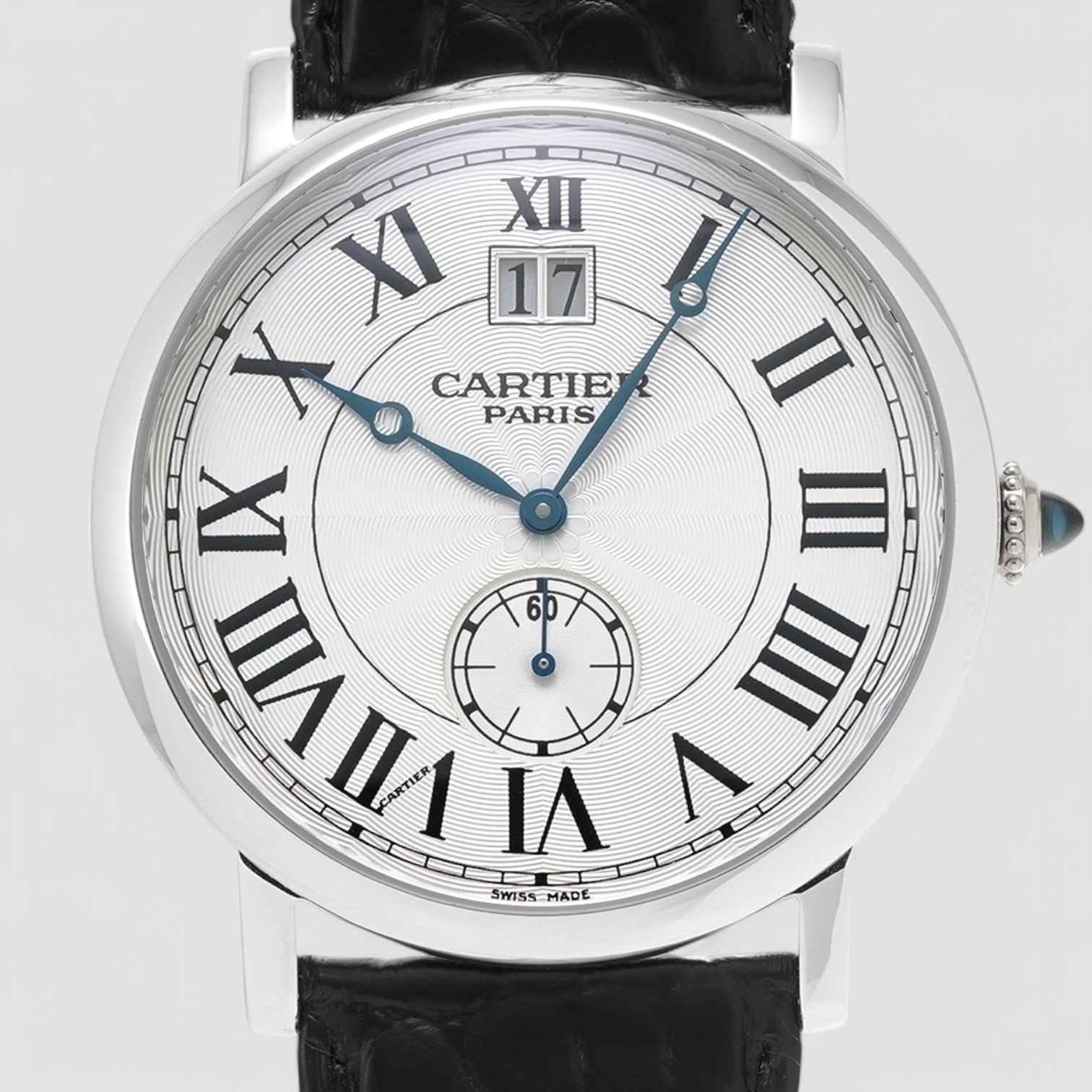 Cartier Privee Rotonde Large Date 18K WG W1550751