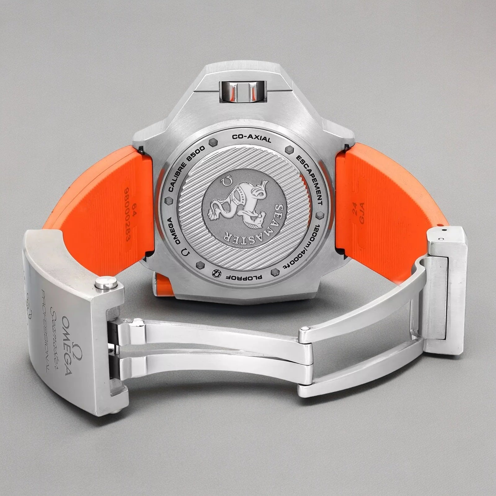 Omega Seamaster PloProf Steel White Dial Automatic Watch ref 224.32.55 ...