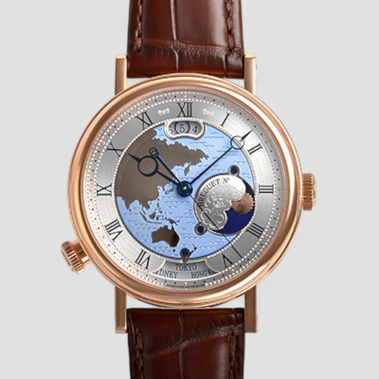Breguet Classique Hora Mundi Rose Gold 43mm 5717BR/AS/9ZU