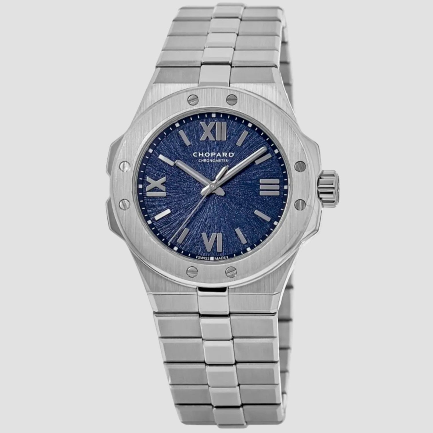 Chopard Alpine Eagle 33 Automatic Blue Dial Steel Women's Watch 298617-3001