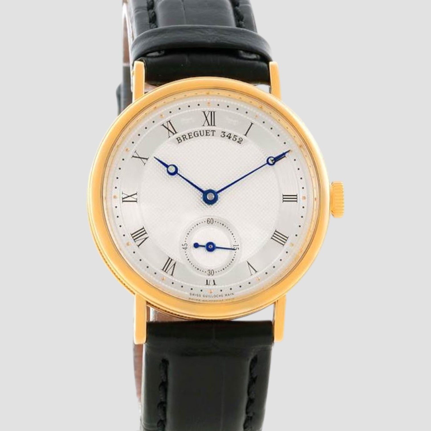 Breguet Classique 18K Yellow Gold Mechanical Mens Watch 5907ba/12/984