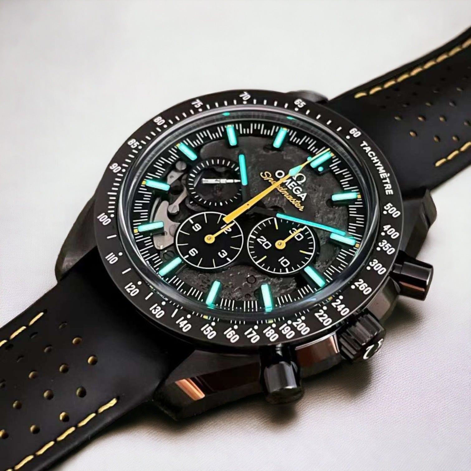 Omega Speedmaster NEW Dark Side Of The Moon Apollo 8 Speedmaster 310.92 ...